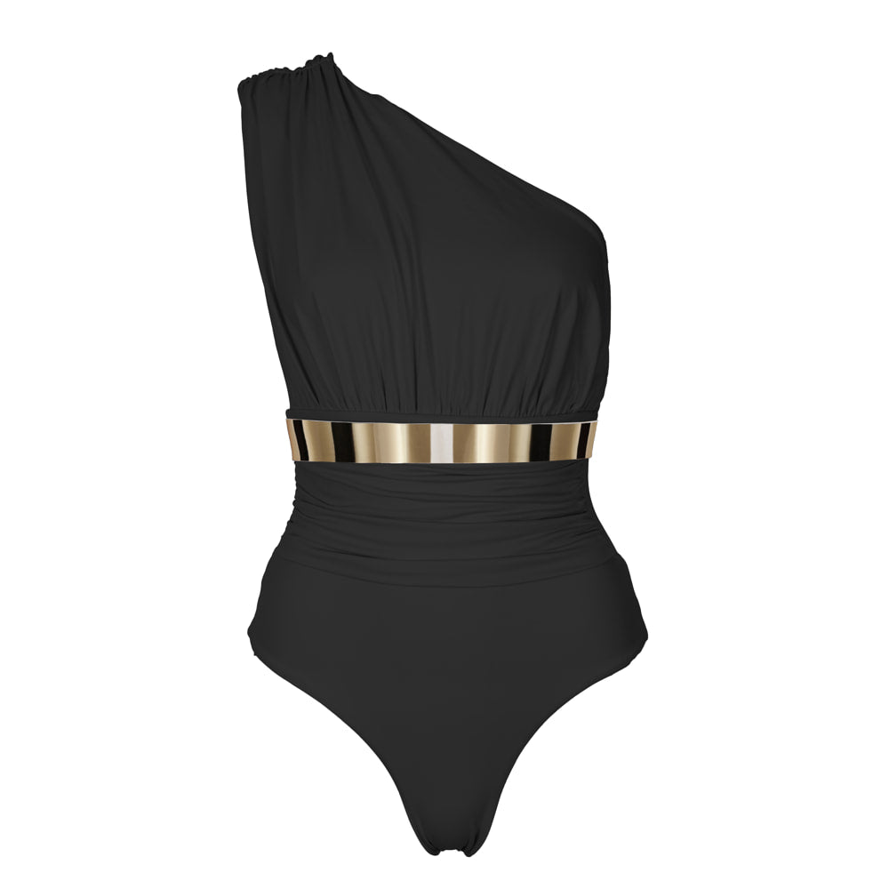 MONACO Swimsuit *STUDIO EDITION GOLD/ SILVER - BLACK – SEAME-SWIM